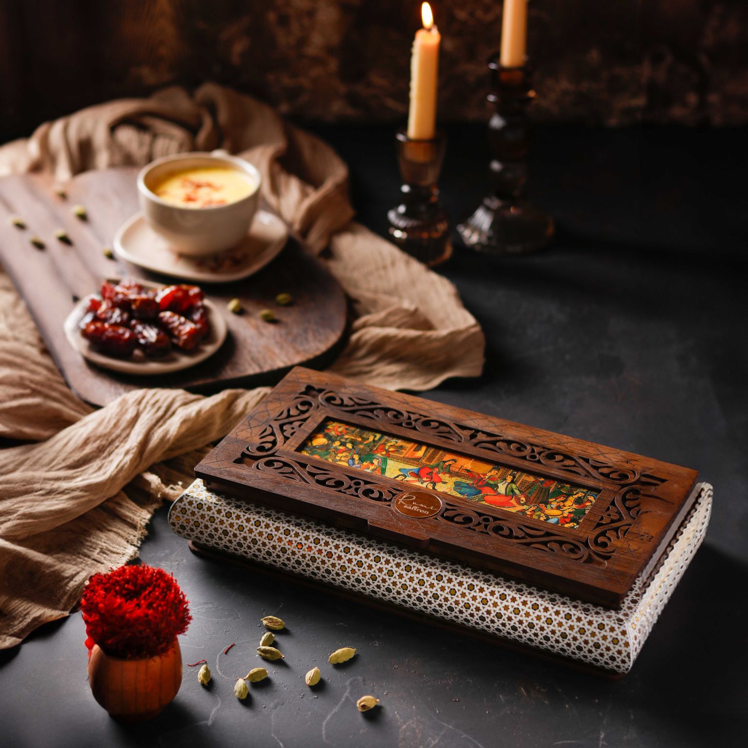 Luxury Saffron Box, 9grams - Rumi Saffron