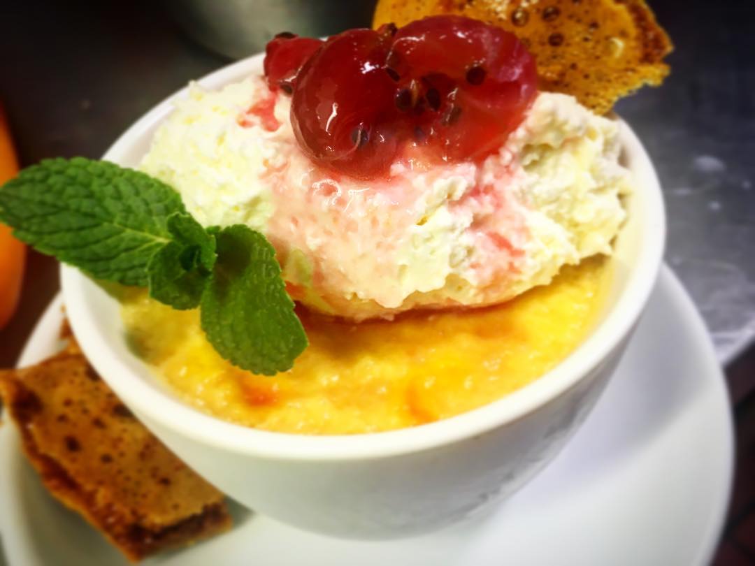 Gooseberries in Saffron Custard - Rumi Saffron