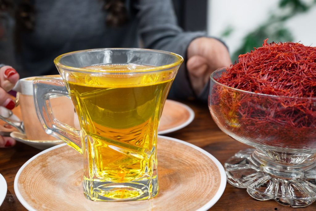 Wooden Saffron Box, 5grams - Rumi Saffron